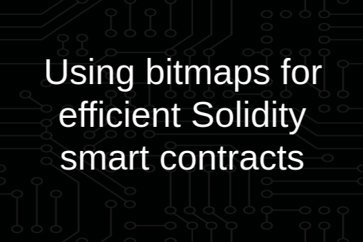 Using bitmaps for efficient Solidity smart contracts | Hiddentao Labs